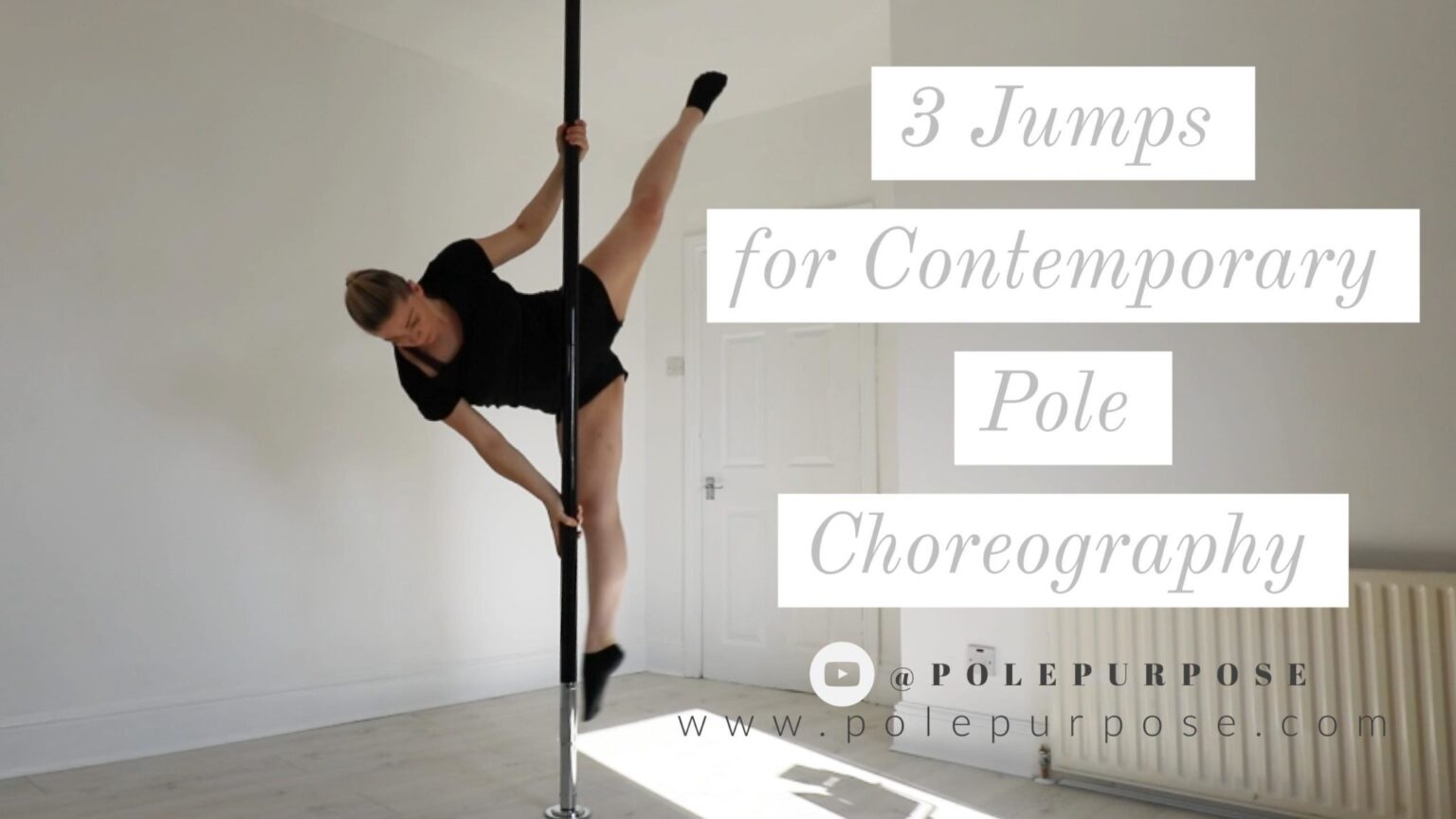 3 Jumps for Contemporary Pole Choreography (Tutorial) - Pole Purpose